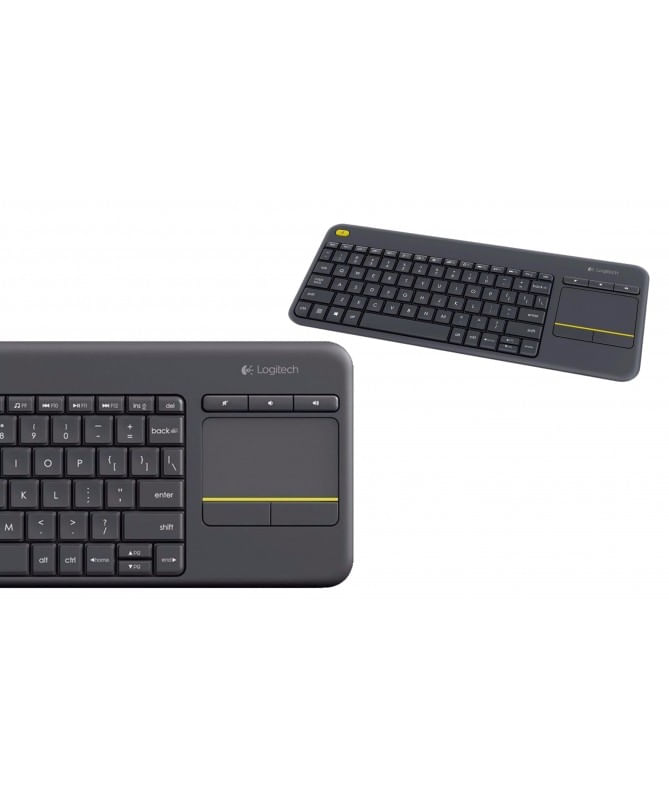 Teclado Logitech K400 + Wireless Touchpad Tv Cell Pc