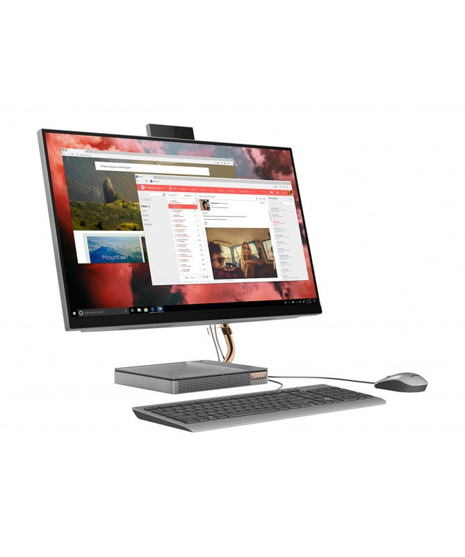 Lenovo All in One Core i5 9na, 256gb ssd, 8gb, 24pulg touch, w10 ...