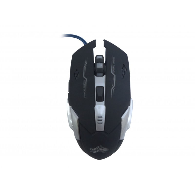 Mouse gamer negro / gris