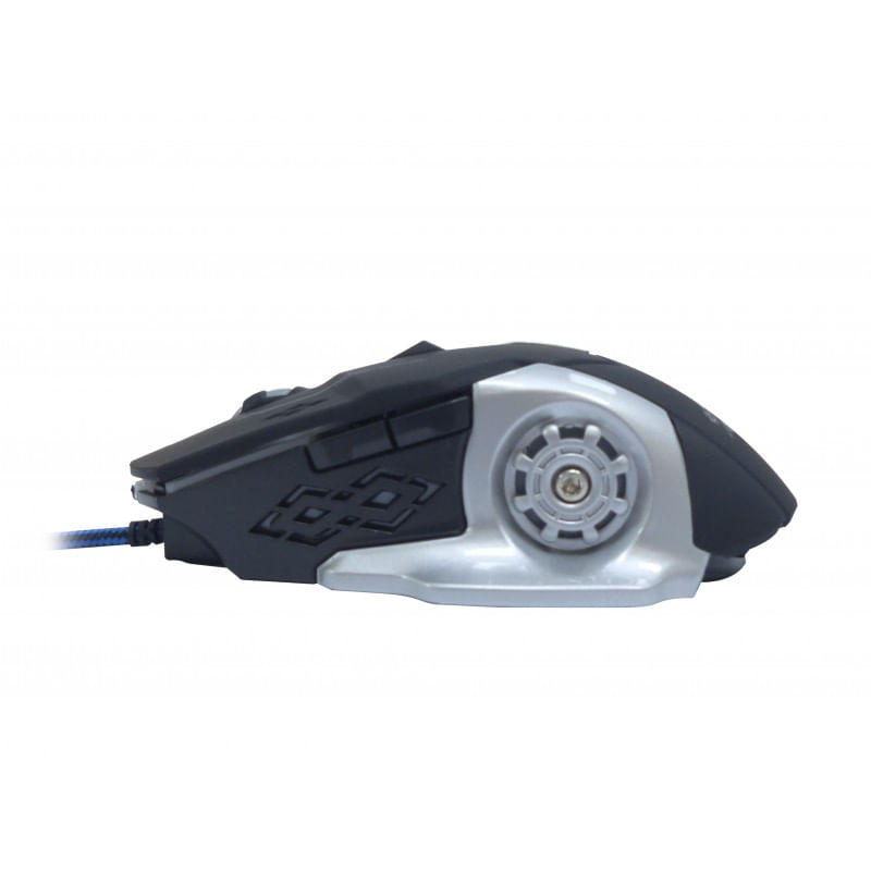 Mouse gamer negro / gris