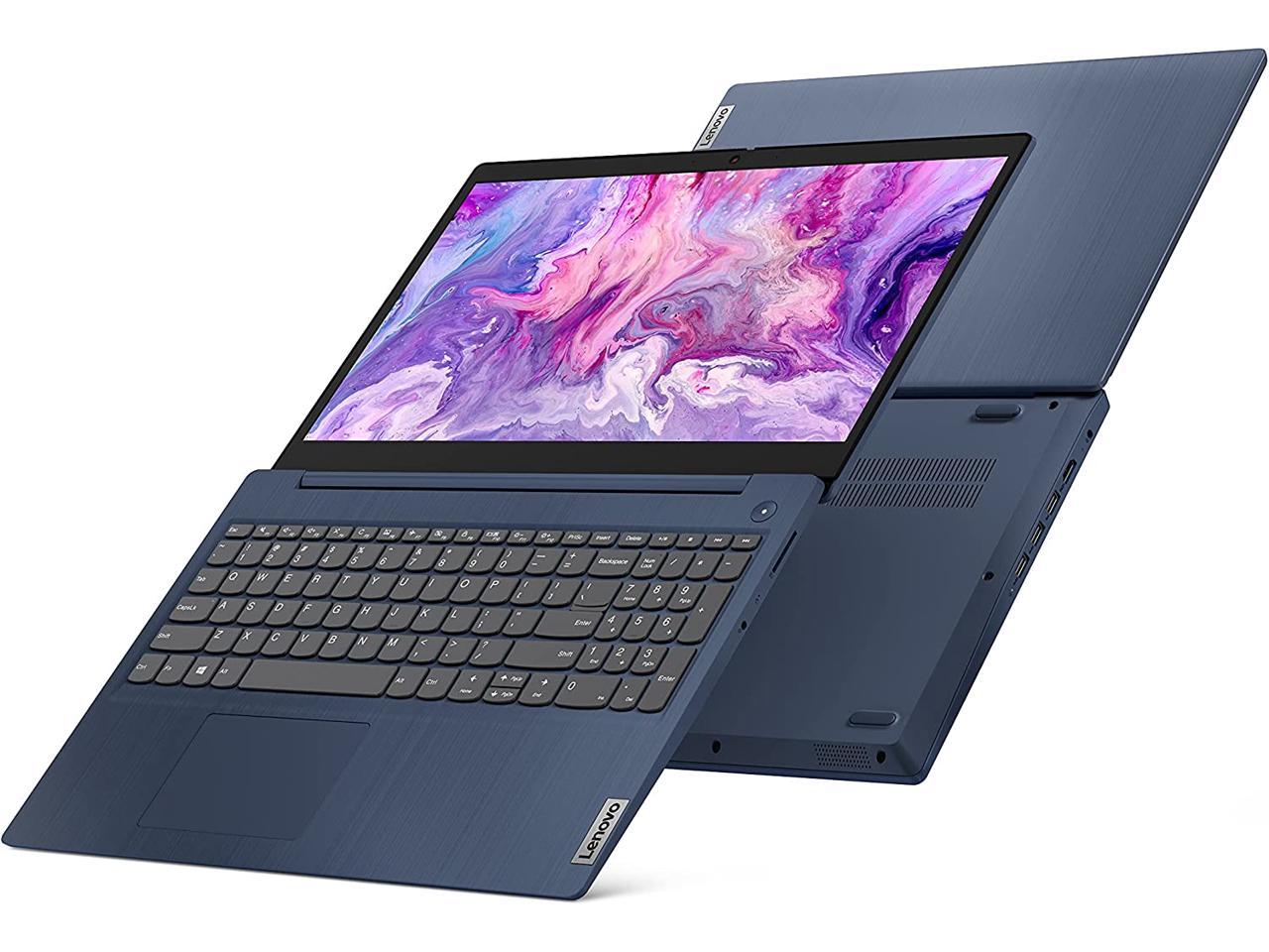 Laptop Lenovo Amd Ryzen 5, 256gb, 8gb, 15pulg, tec ilu - Novicompu