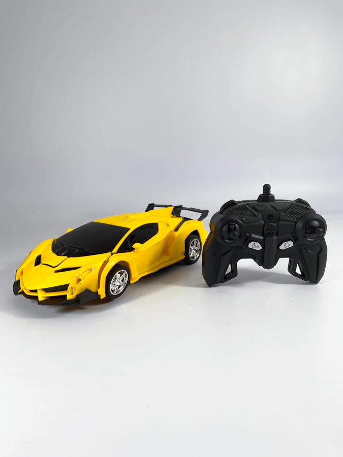 Juguete carro Transformers con control