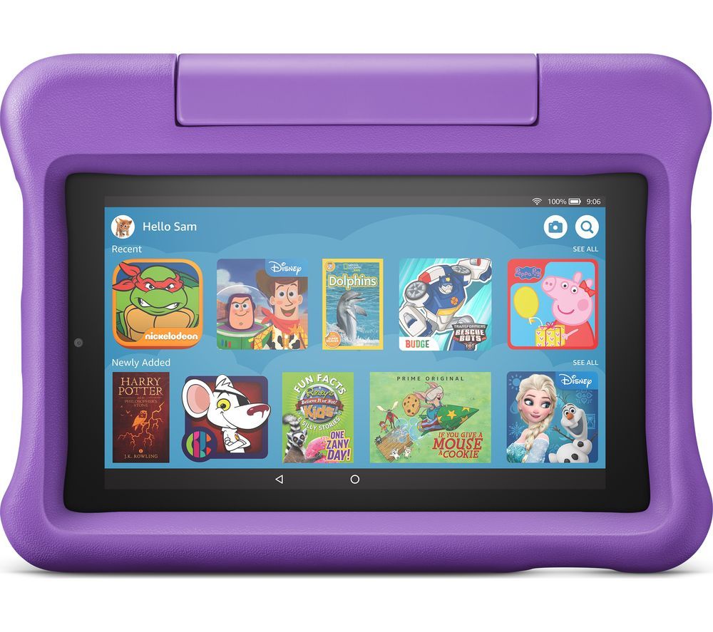 Amazon Fire Kids Edition 2019, 16gb, rosado y azul