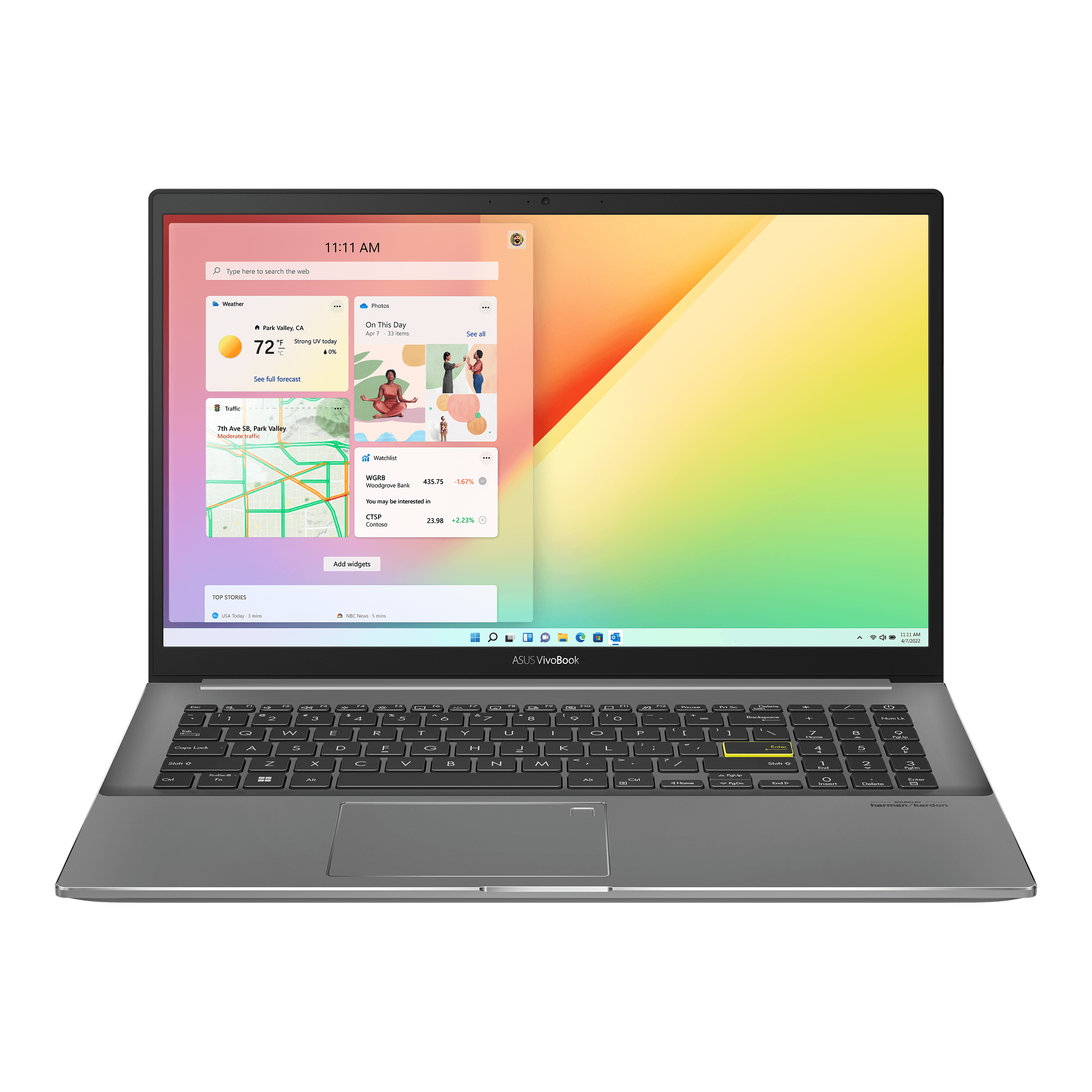 Laptop Asus Core i7 11va, 8gb, 512gb, 15pulg